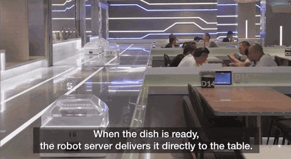 Chip labour: Robots are replacing waiters in China | DPO International